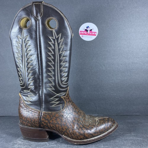 TONY LAMA Buckaroo Tall Riding Cowboy Boots Caribou Leather Men’s - Sz ...
