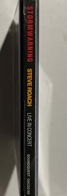 Steve Roach Stormwarning Live in Concert CD for sale online | eBay