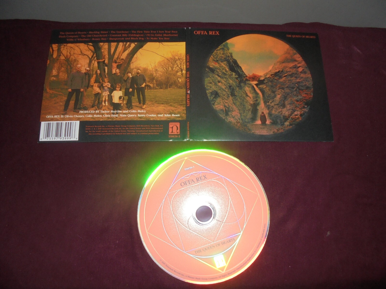 Offa Rex "The Queen Of Hearts" CD Nonesuch – 558638-2 USA 2017 DIGIPAK ...