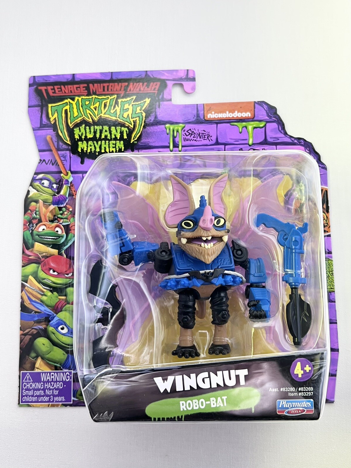 Wingnut Robo-Bat Ninja Turtles Mutant Mayhem Action Figure 2023 ...