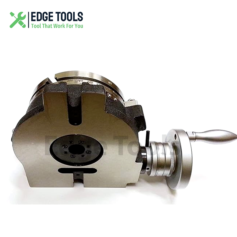 6" inch Rotary Table Horizontal Vertical 150 mm HV6-4 slots for Milling ...