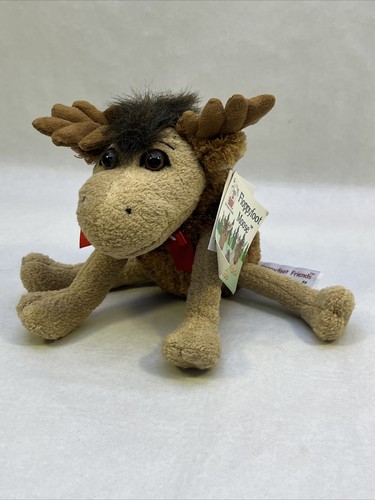 Stuffed Animal House Floppyfoot Friends BABY MURPHY Stuffed Moose Elk ...