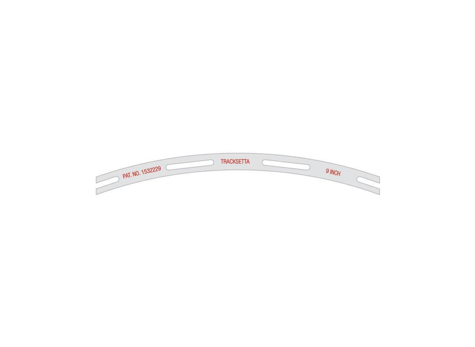 Track Laying Templates, straight & curves Tracksetta - N/OO9 gauge ...
