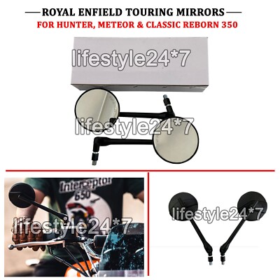 Royal Enfield "Touring Mirror Kit" For Hunter, Meteor & Classic Reborn ...