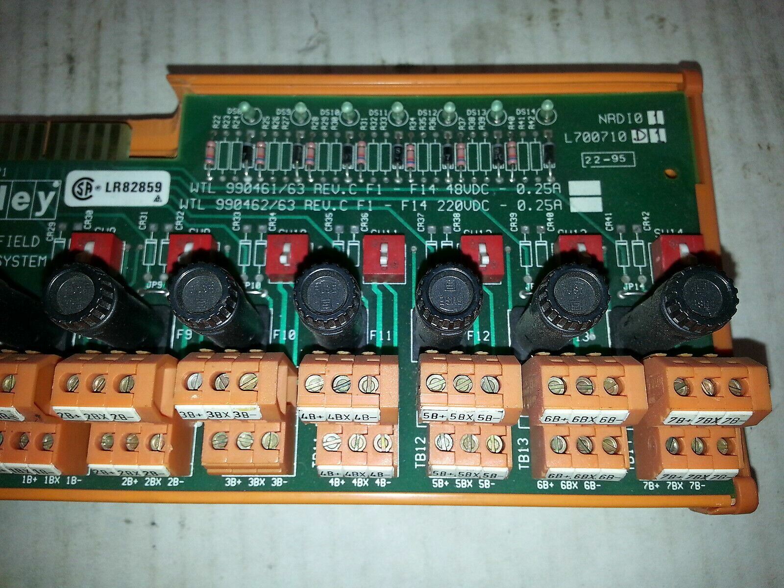 BAILEY NRDI01 TERMINATION INPUT MODULE BOARD L700710D1 | eBay