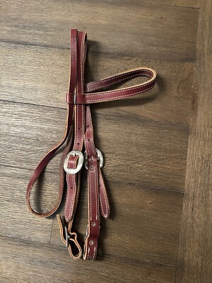 Horse Tack - Leather Western Quick Change Headstall | eBay
