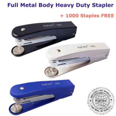Metal Stapler Full Strip Heavy Duty Desk Office Heavy Duty + FREE 1000 ...