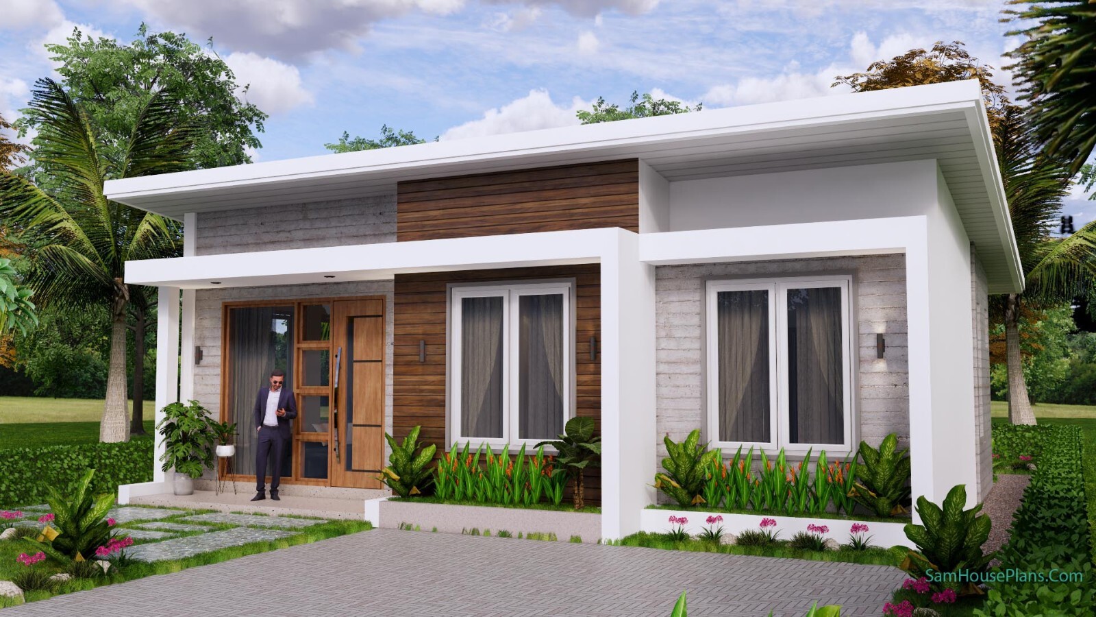 Simple Roof House Design Plans