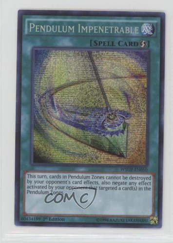 2015 Yu-Gi-Oh! - World Superstars 1st Edition Pendulum Impenetrable q5p ...