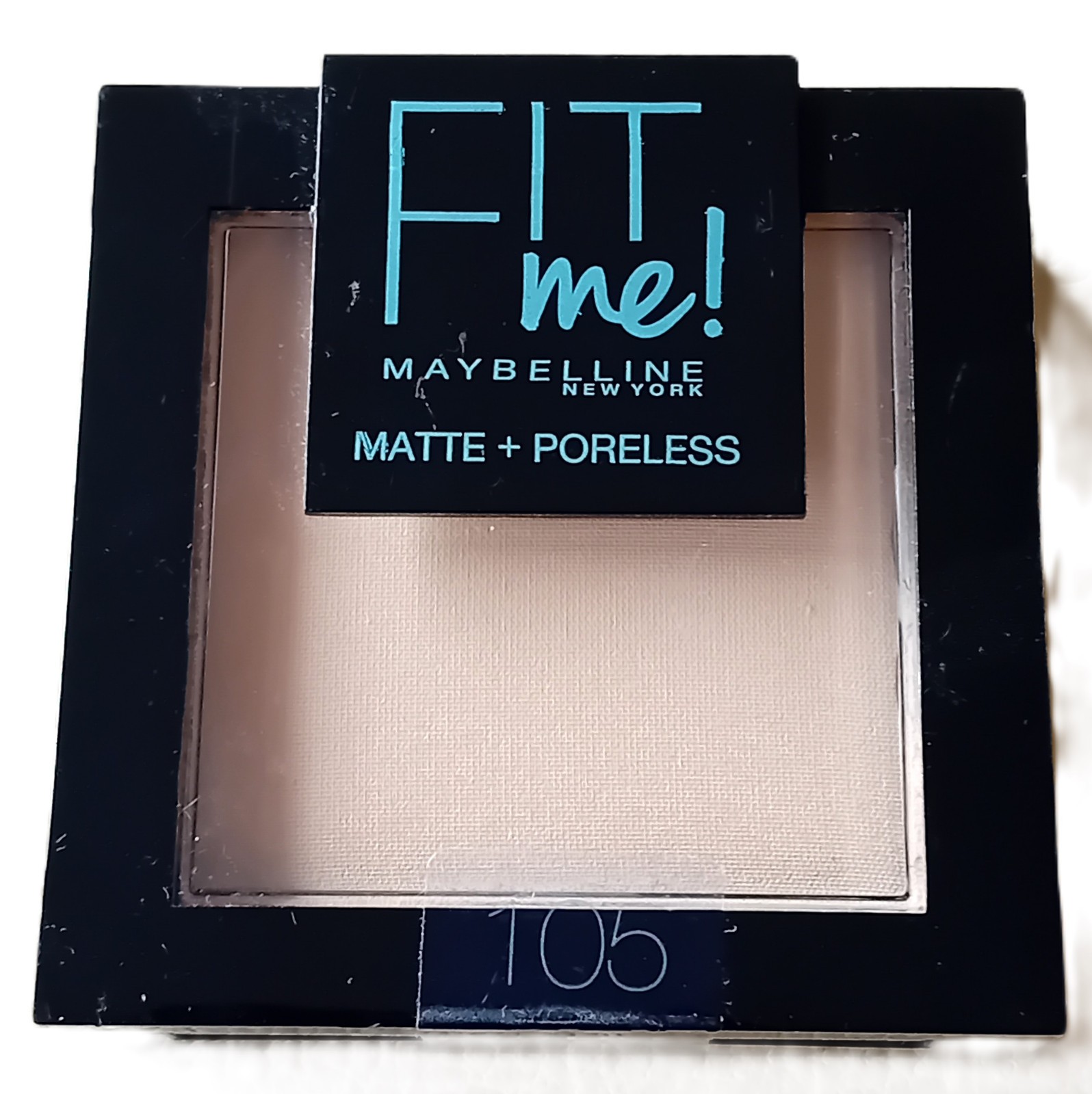 Maybelline New York Fit Me Matte + Poreless Powder 105 Natural Ivory 9g ...