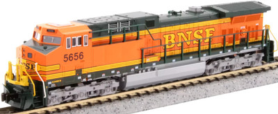 KATO 1767114 N Scale GE C4400CW BNSF LOCOMOTIVE #5656 DC, DCC READY 176 ...