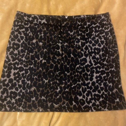 Primark Leopard Print Skirt Size 14 excellent condition worn once | eBay