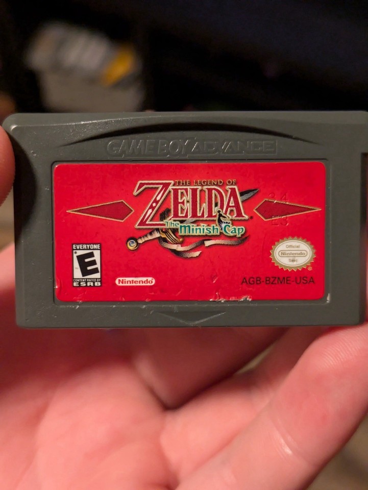 The Legend of Zelda: Minish Cap for GBA. Cartridge Only, Tested And ...