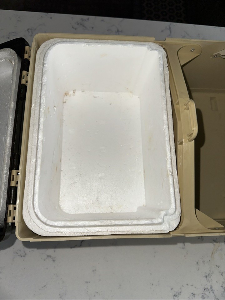 Vintage PLANO Sportster 757 Tackle Box w/ Cooler 1981 Rare Model ...