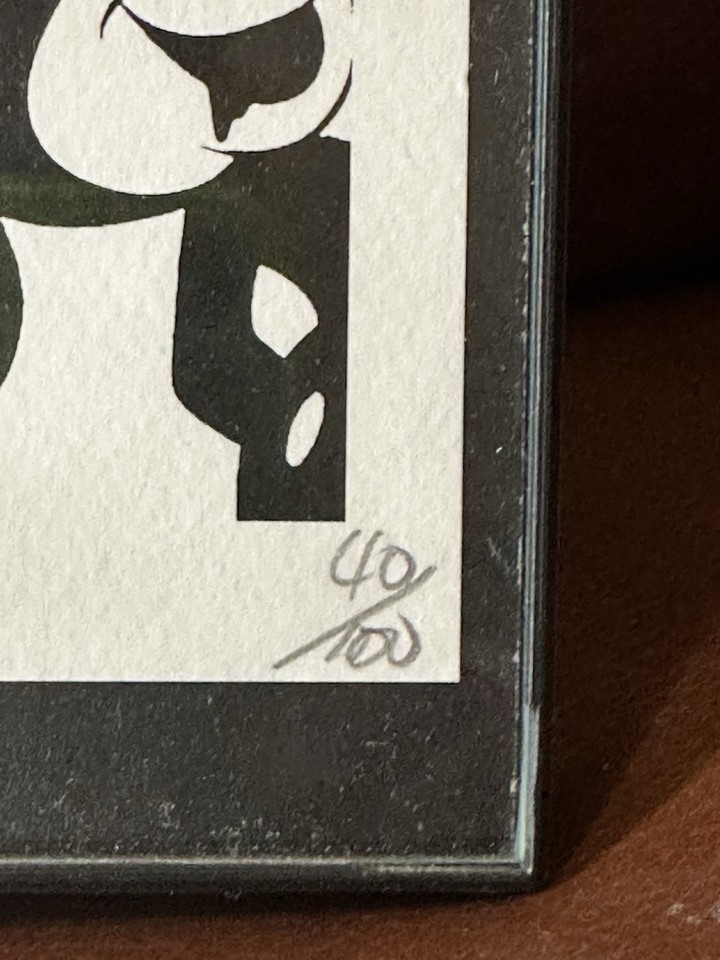 Death NYC 2010 Mickey Middle Finger Art Print 40/100 Limited Edition 16 ...