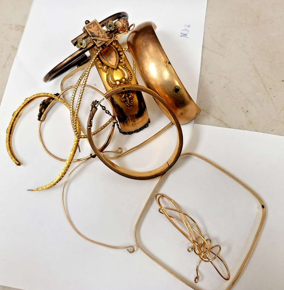 Lot 108 Gram Gold Plated ! | eBay