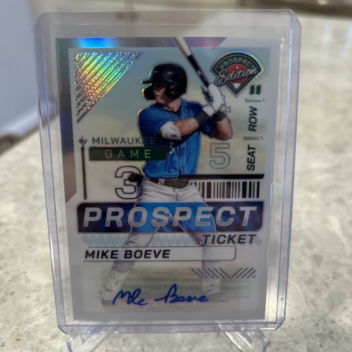 2024 Prospect Edition Baseball Mike Boeve Prospect Auto - Brewers | eBay