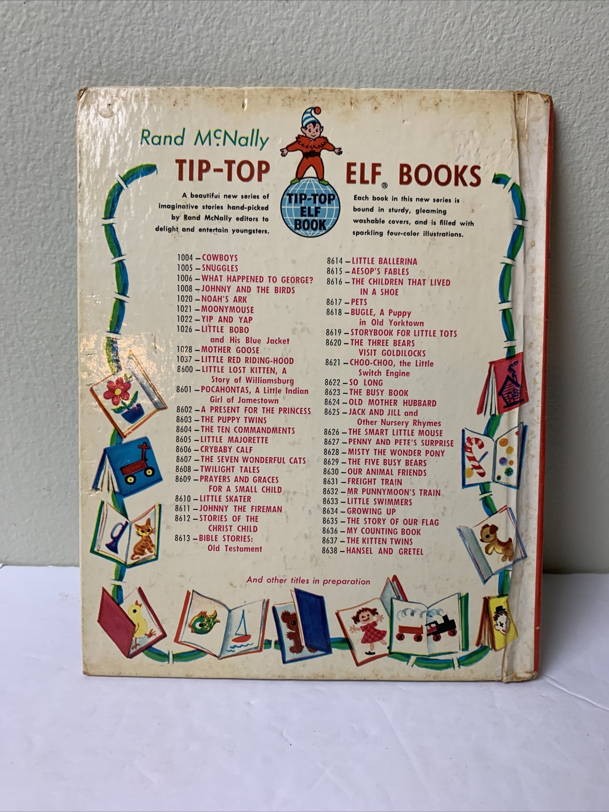 POCAHONTAS Little Indian Girl of Jamestown~Rand McNally Elf Bk 1959 ...