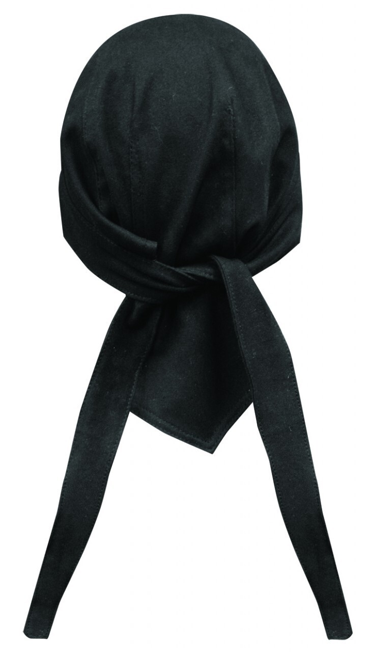 Solid Black Select Large Doo Rag Durag Skull Cap Terry Cloth Sweatband ...