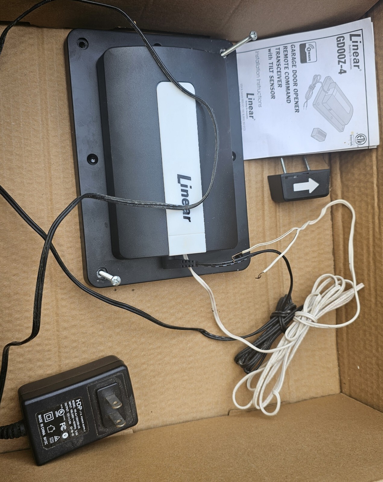 Linear GD00Z-4 Z-wave Garage Door Opener Remote Controller | eBay