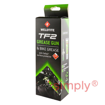 Weldtite Ultimate Bike Grease Gun and 125ml Tube TF2 Grease | eBay UK
