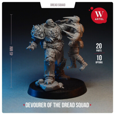 Devourer of Dread Squad Artel W Night Lords 1st Claw Bowden Chaos Space ...