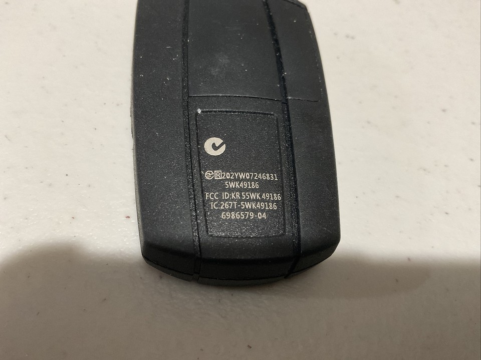OEM BMW Keyless Entry Remote Key Fob OEM BMW KR55WK49186 | eBay