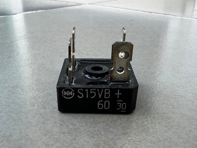 1 Pcs - S15VB60 Shindengen Bridge Diode Rectifier 15A 600V # NOS ...