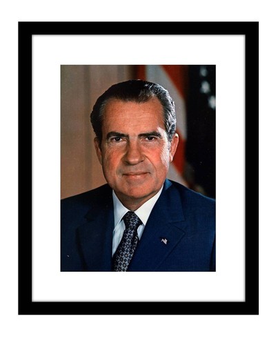 Richard Nixon 8x10 Official presidential portrait White House ...