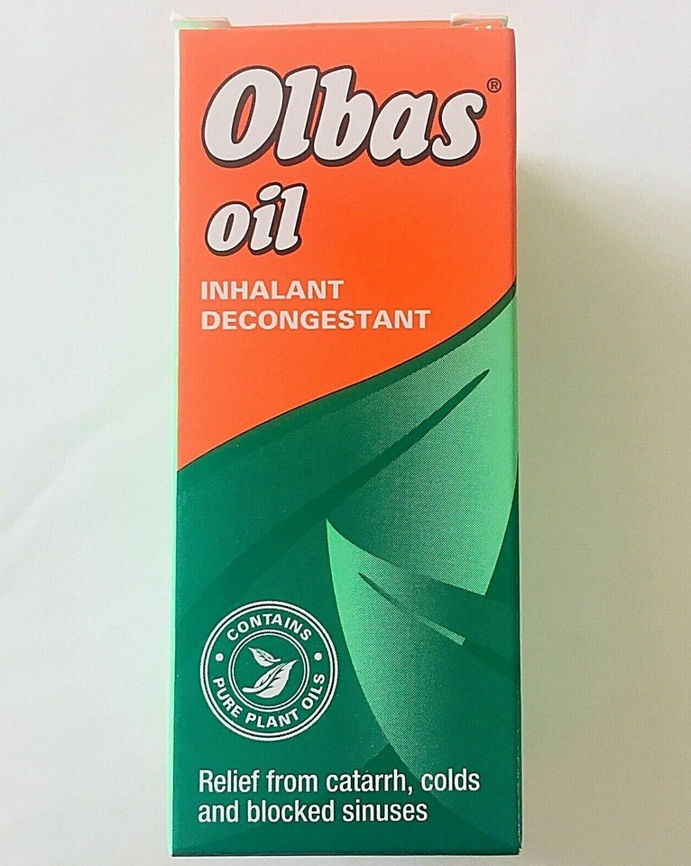 Olbas Oil Nasal Inhalant Decongestant Catarrh Colds Blocked Sinus 12ml-USA SHIP | eBay