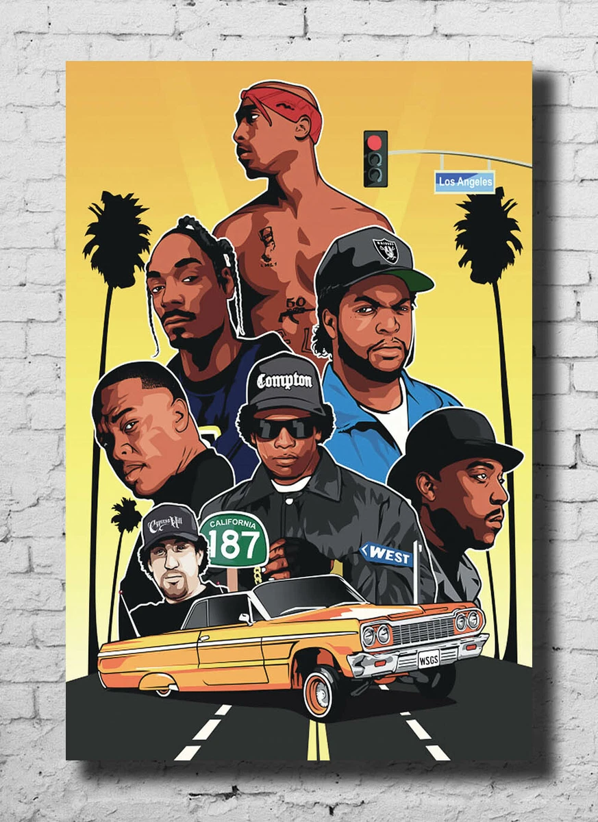 Hip Hop Legends Poster