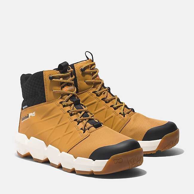 Men's Timberland Pro Morphix 6'' Waterproof Composite Toe Work Boot ...