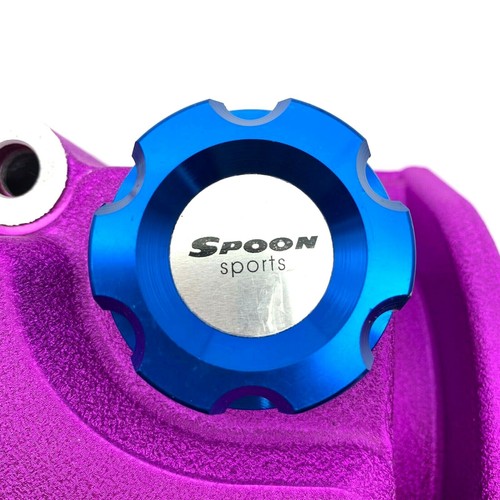 JDM SPOON ENGINE BLUE OIL CAP HONDA ACURA INTEGRA CIVIC ACCORD SI CRX ...