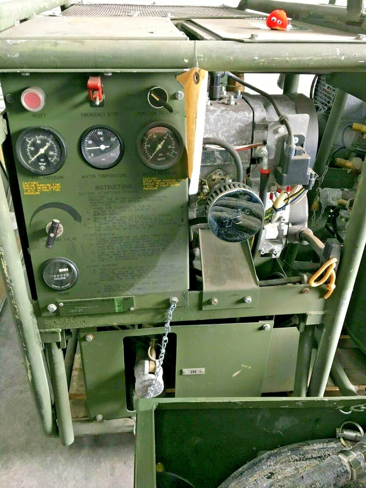 *NICE* M17A3 Lightweight Decontamination Unit, NSN 4230-01-346-3122 *2 ...