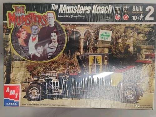 The Munsters Koach George Barris 1/25 Model Kit TV Car AMT ERTL 30098 ...