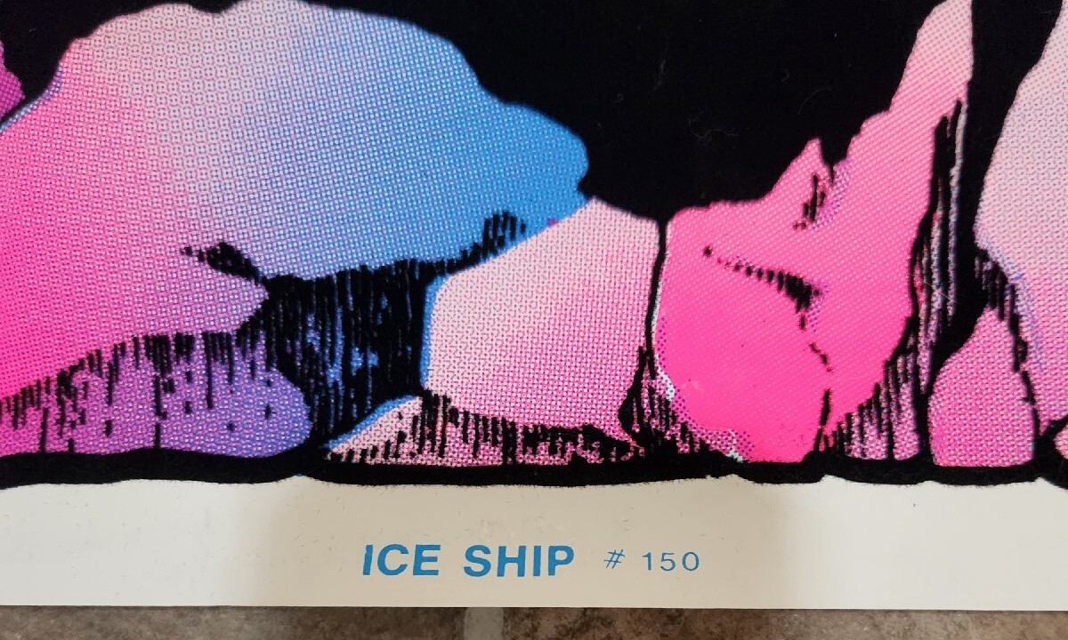 VINTAGE 1976 ICE SHIP #150 BLACKLIGHT POSTER FUNKY 23x35 | eBay