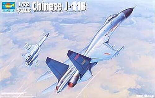 Trumpeter Chinese J11B (Flanker B+) Fighter Plane - Plastic Model ...