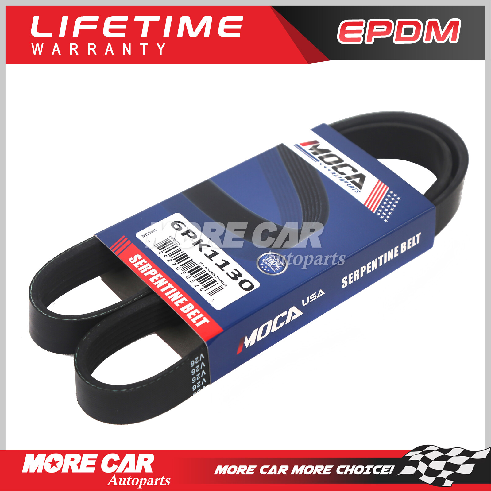 Serpentine Belt Fits Audi A3 A4 allroad Quattro Q7 S3 VW Golf GTI Ford ...