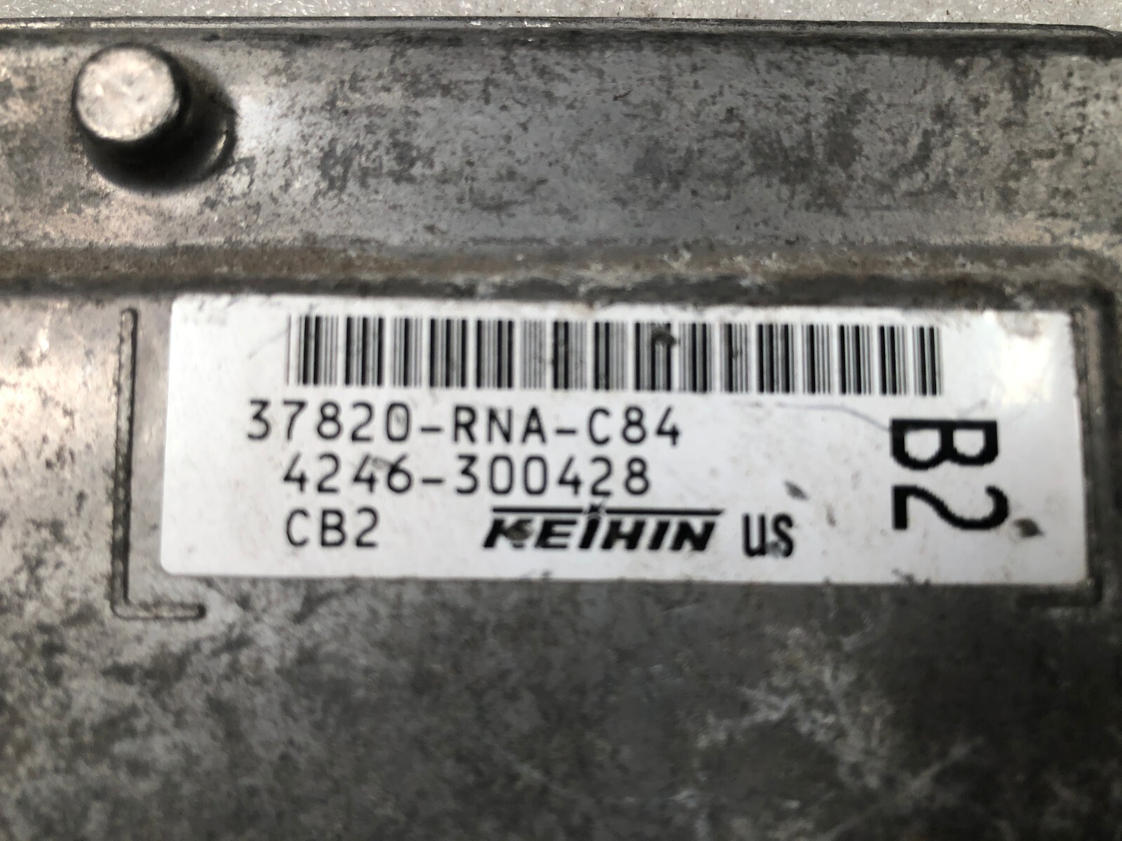 2009-11 HONDA CIVIC Computer Brain Engine Control ECU ECM EBX 37820-RNA ...