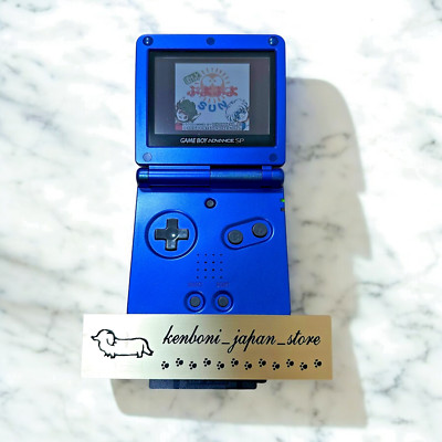 GAMEBOY ADVANCE SP Blue Nintendo AGS-001 Tested GBA Game From Japan | eBay