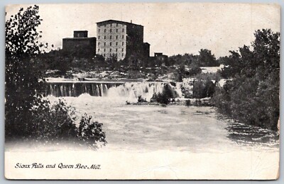 Postcard SD Sioux Falls South Dakota Queen Bee Mill SD01 | eBay