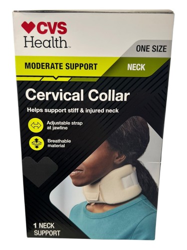 CVS Health Moderate Support Neck Cervical Collar 50428648506| eBay