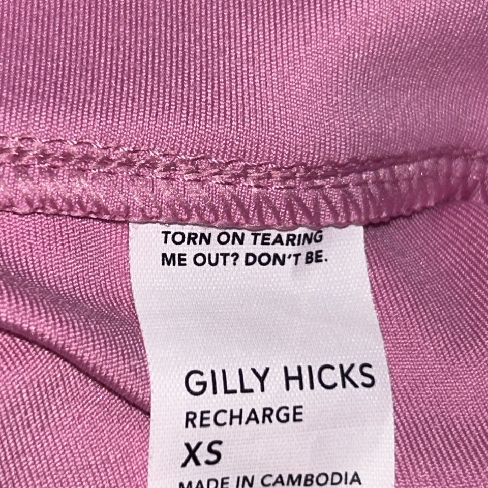 Gilly Hicks Hollister Active Recharge LS Zip-up Solid Pink Jacket Women ...