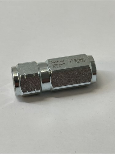 Danfoss Gromelle Hansen Check Valve Hydraulic Fitting T 0.5 BAR 7.25 ...