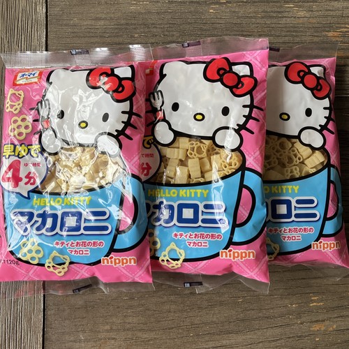 Pack Of 3 Hello Kitty Macaroni Pasta 150g Sanrio Limited Edition | eBay