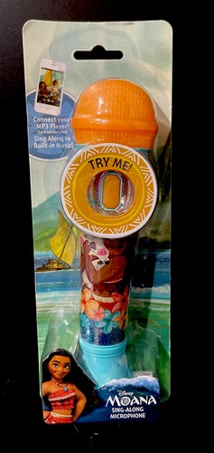 Moana Sing Along Microphone for Kids with Flashing Australia | Ubuy