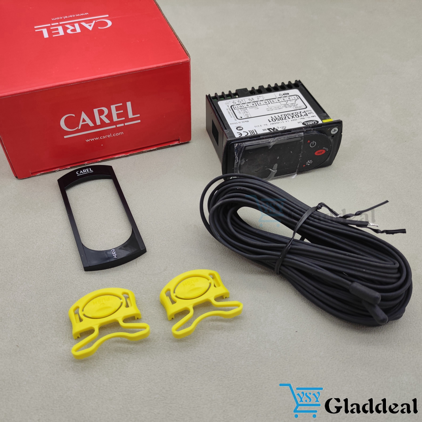 Carel Temperature Thermostat PZGXS0J111 with 2 Temperature Sensor ...
