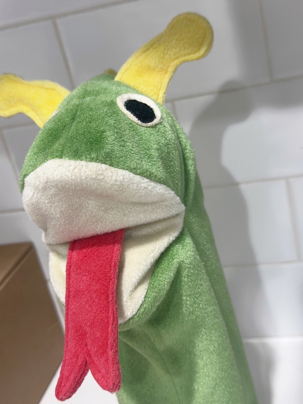 Vintage Baby Einstein Bard Drizzle Dragon Hand Puppet Legend Lore Pre ...