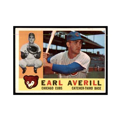 1960 Topps Earl Averill Baseball Cards #39 | eBay