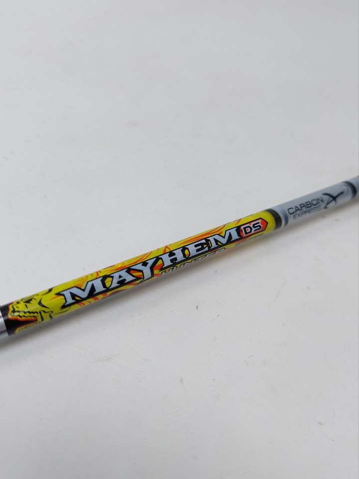 12pk Carbon Express Mayhem DS Hunter 350: Uncut Arrow Shafts w Inserts ...